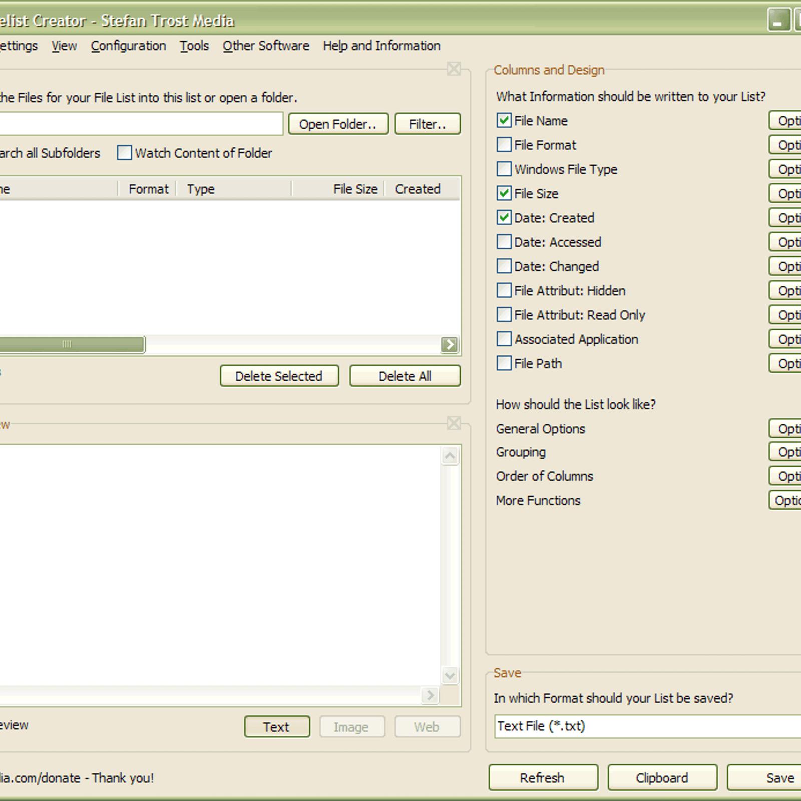 Filelist Creator Alternatives And Similar Software