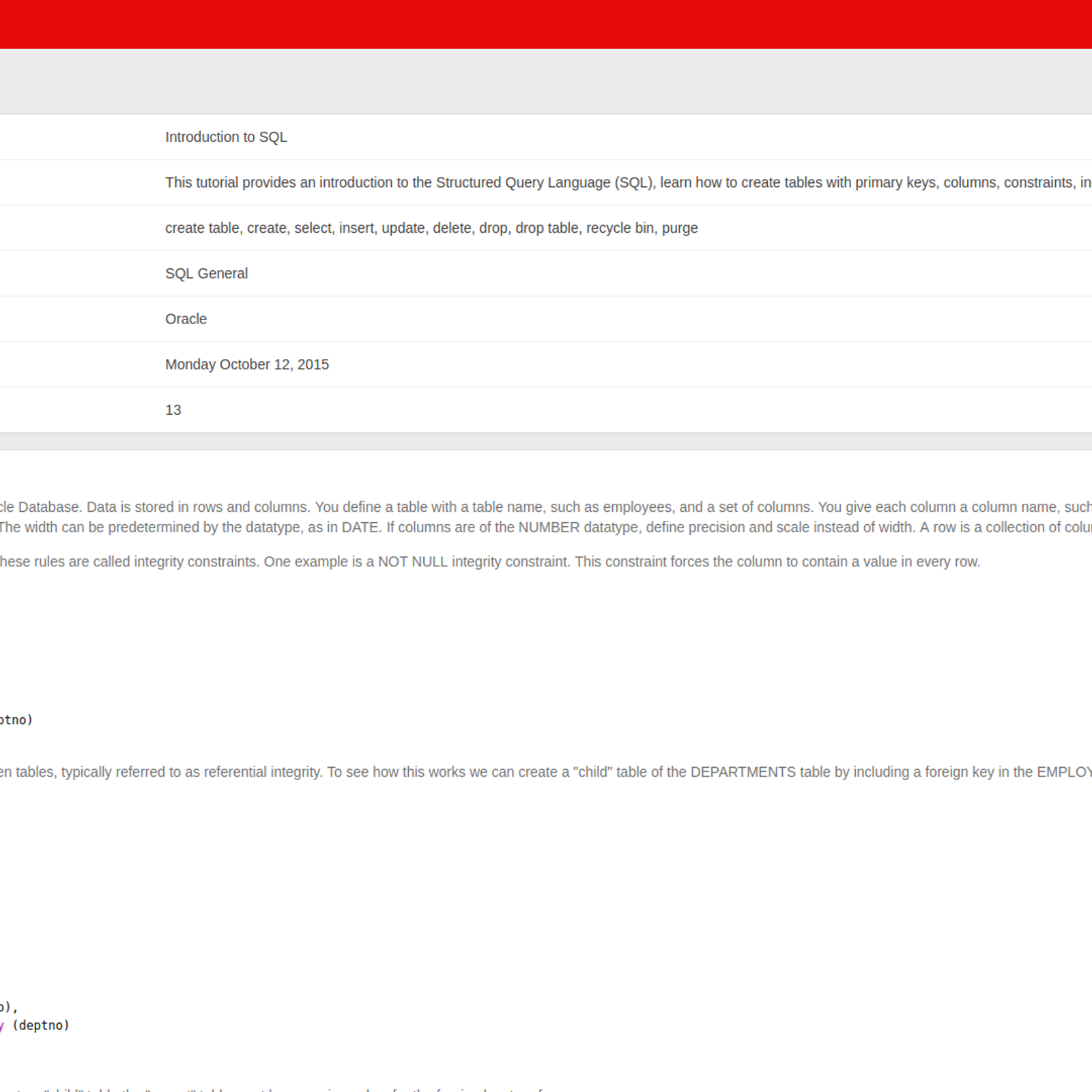 Oracle Live Sql Alternatives And Similar Websites And Apps