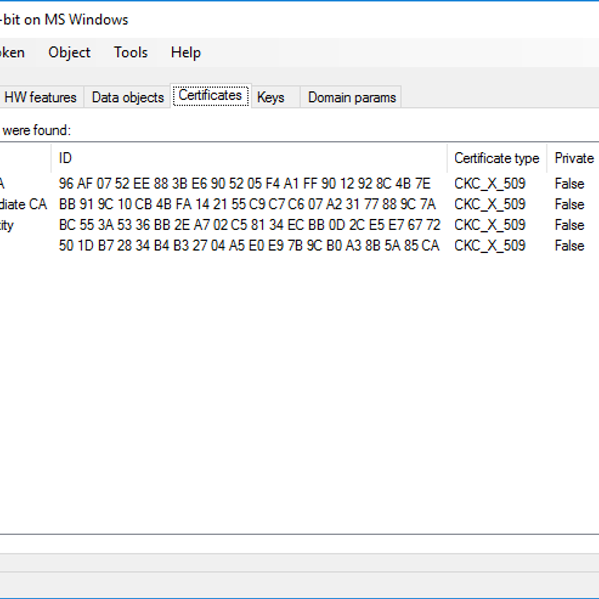 Pkcs11admin Alternatives And Similar Software