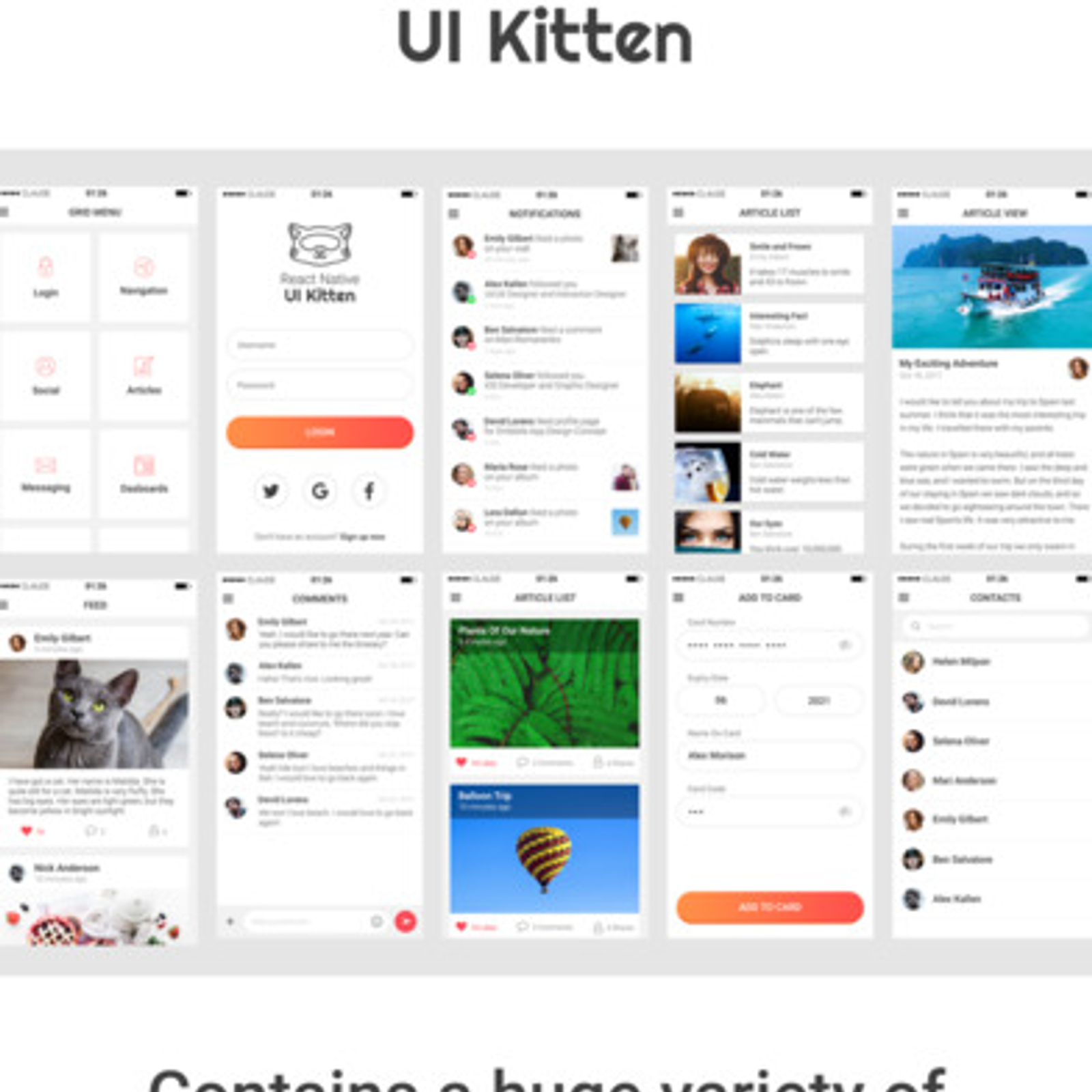 React Native Ui Kitten Alternatives And Similar Apps