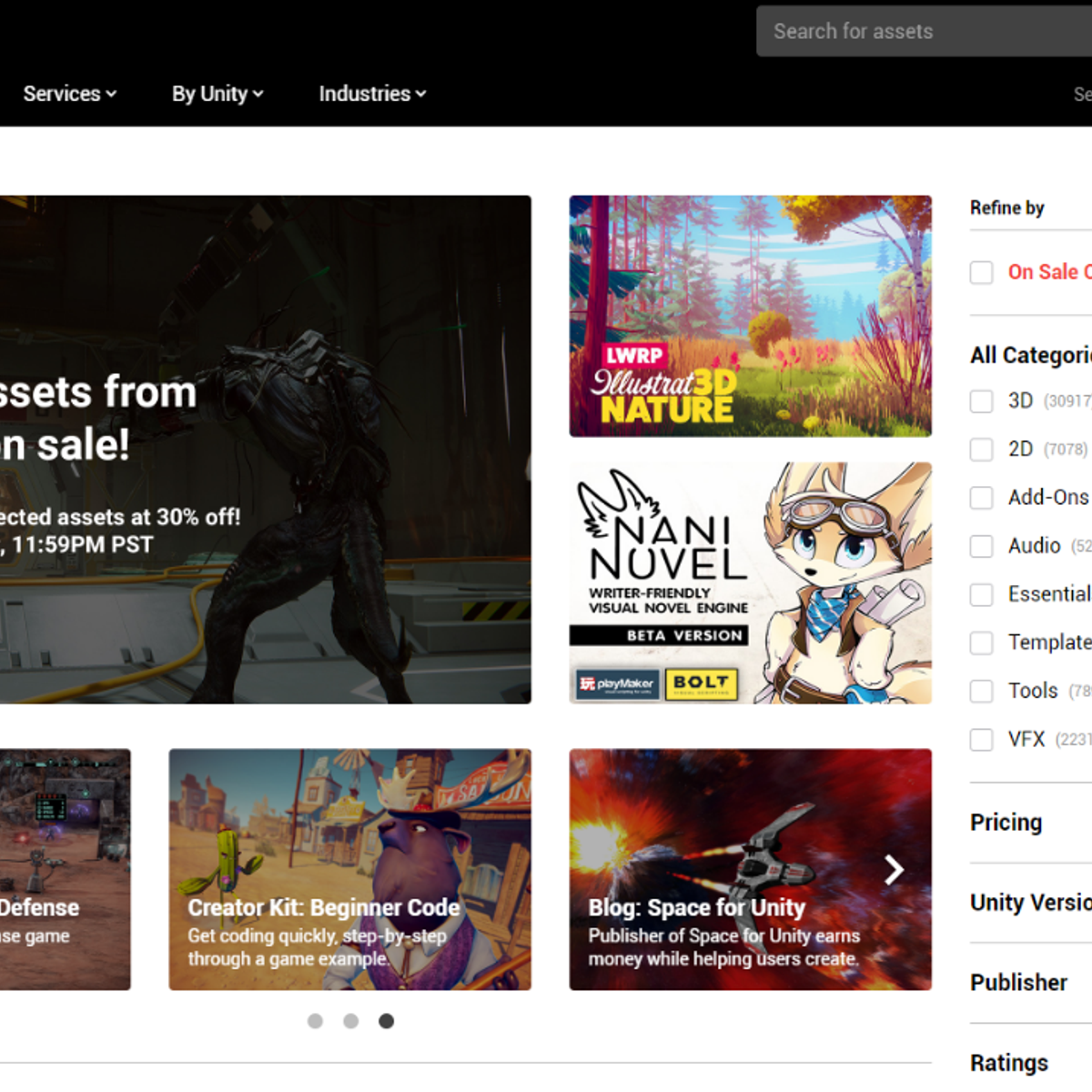 Unity Asset Store Alternatives And Similar Websites And Apps